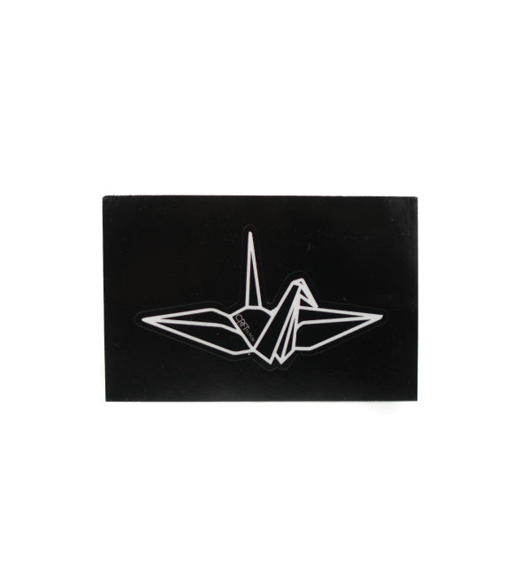 Reflective Tsuru Sticker - Black – CRFT by Maki